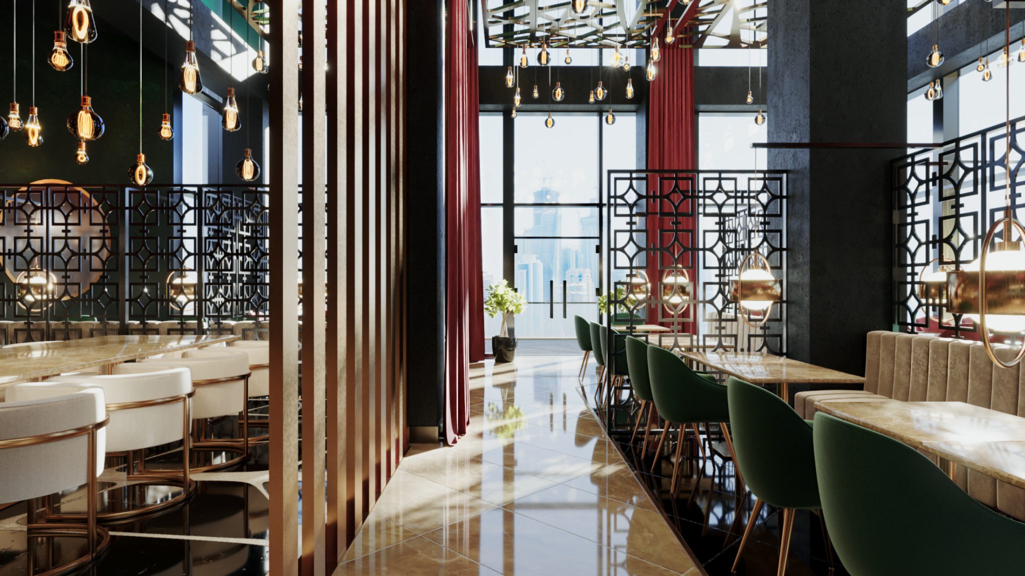 OCCO Restaurant Dubai, UAE – Nineteen Architecture