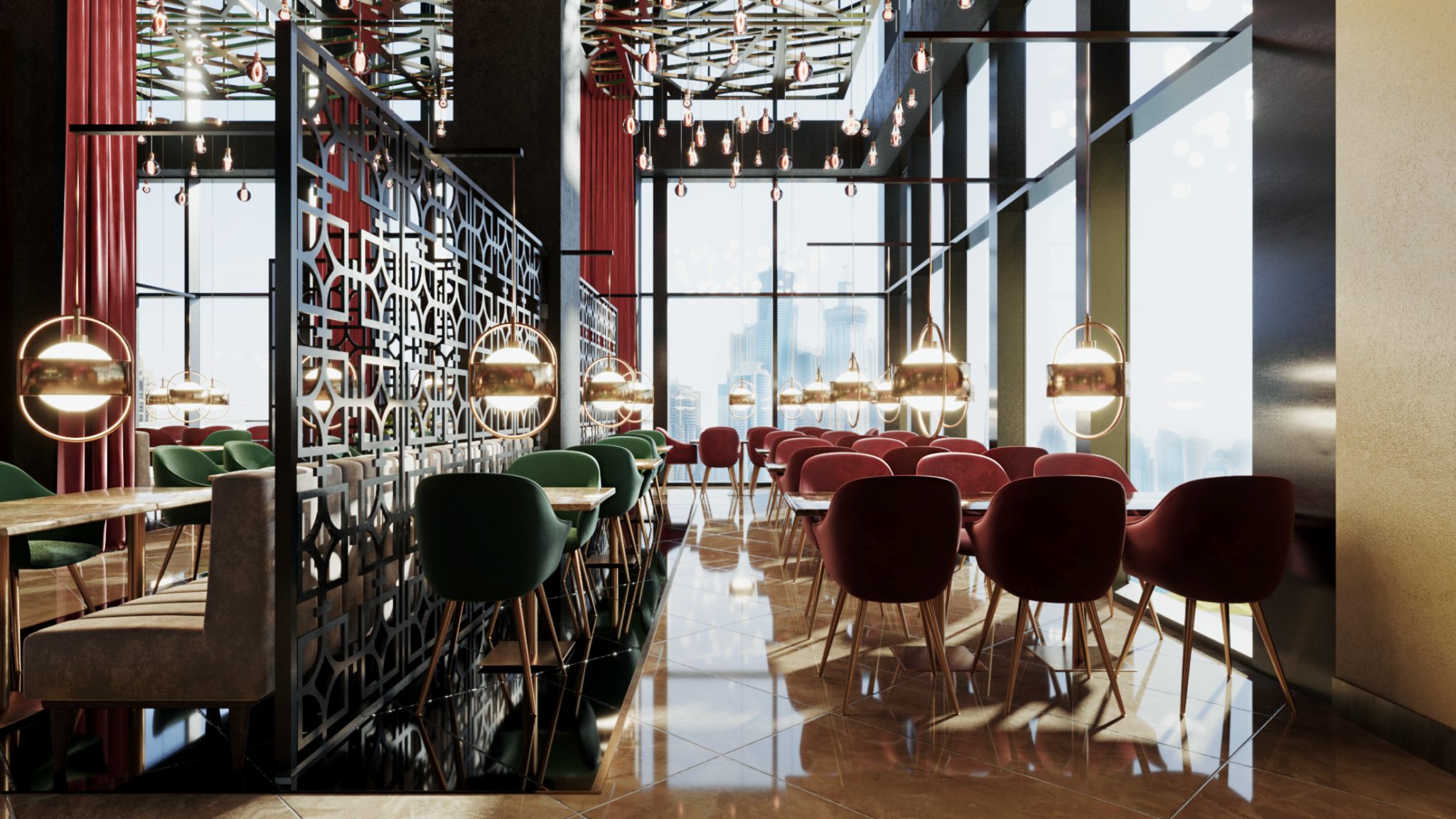OCCO Restaurant Dubai, UAE – Nineteen Architecture