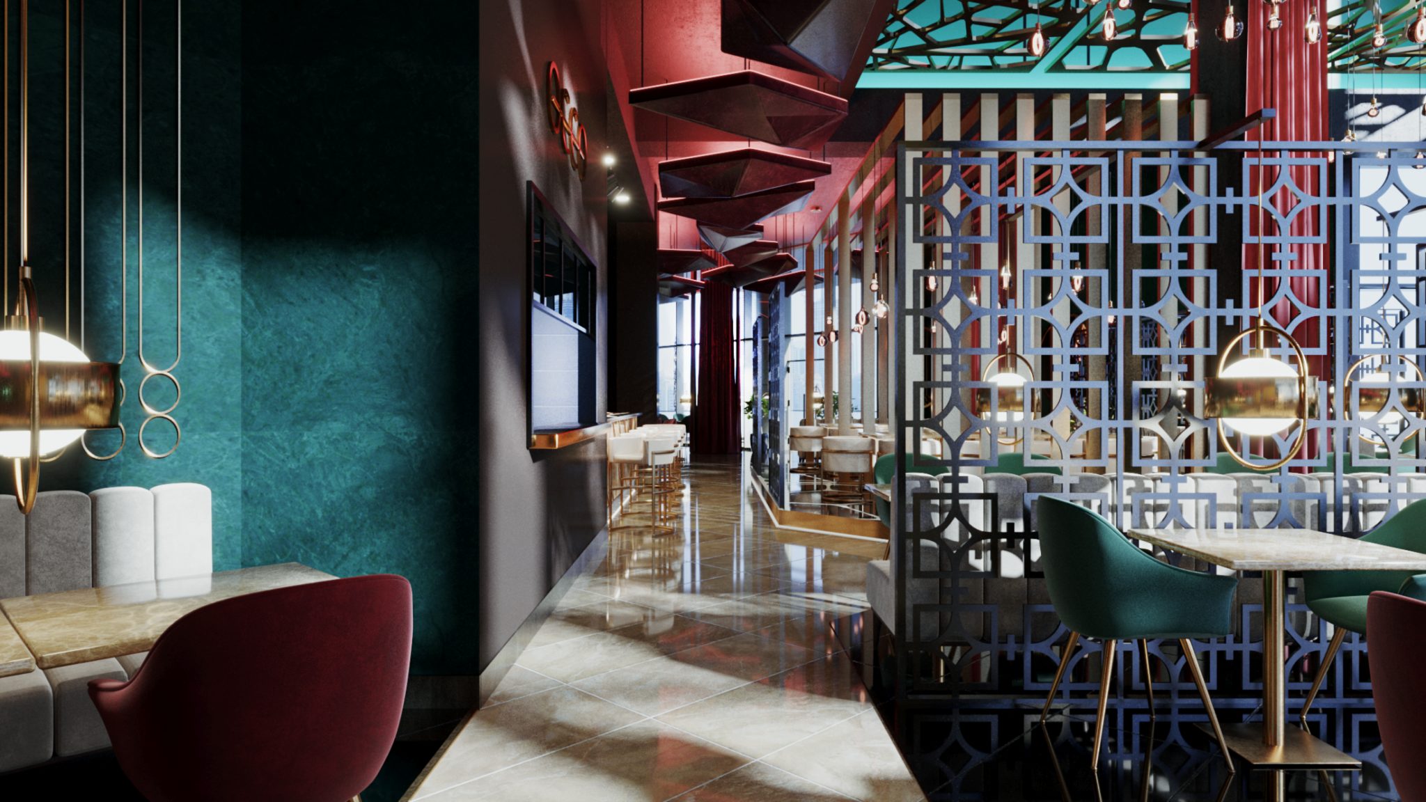 OCCO Restaurant Dubai, UAE – Nineteen Architecture