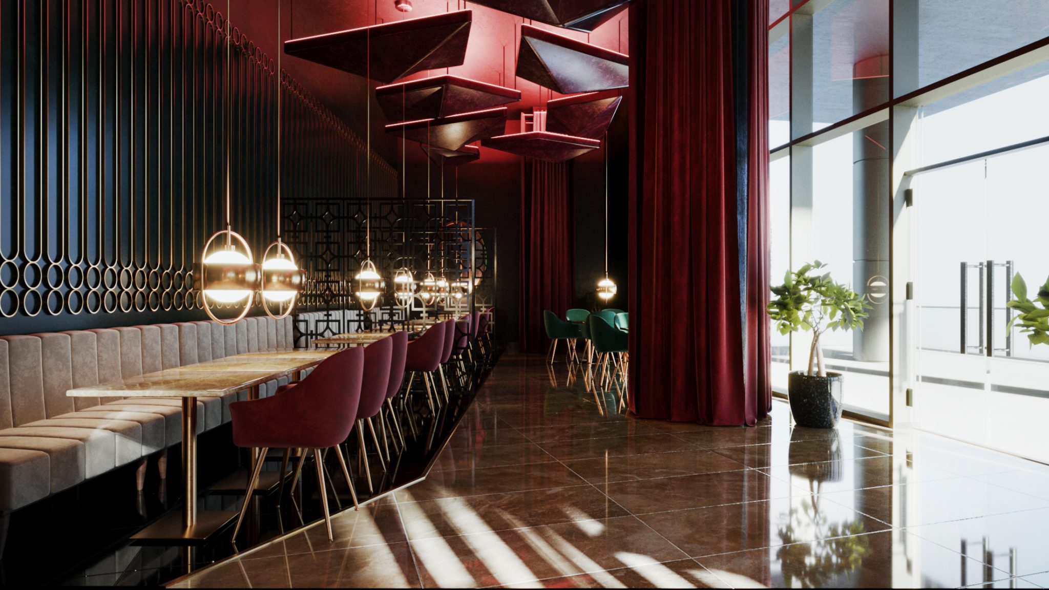 OCCO Restaurant Dubai, UAE – Nineteen Architecture